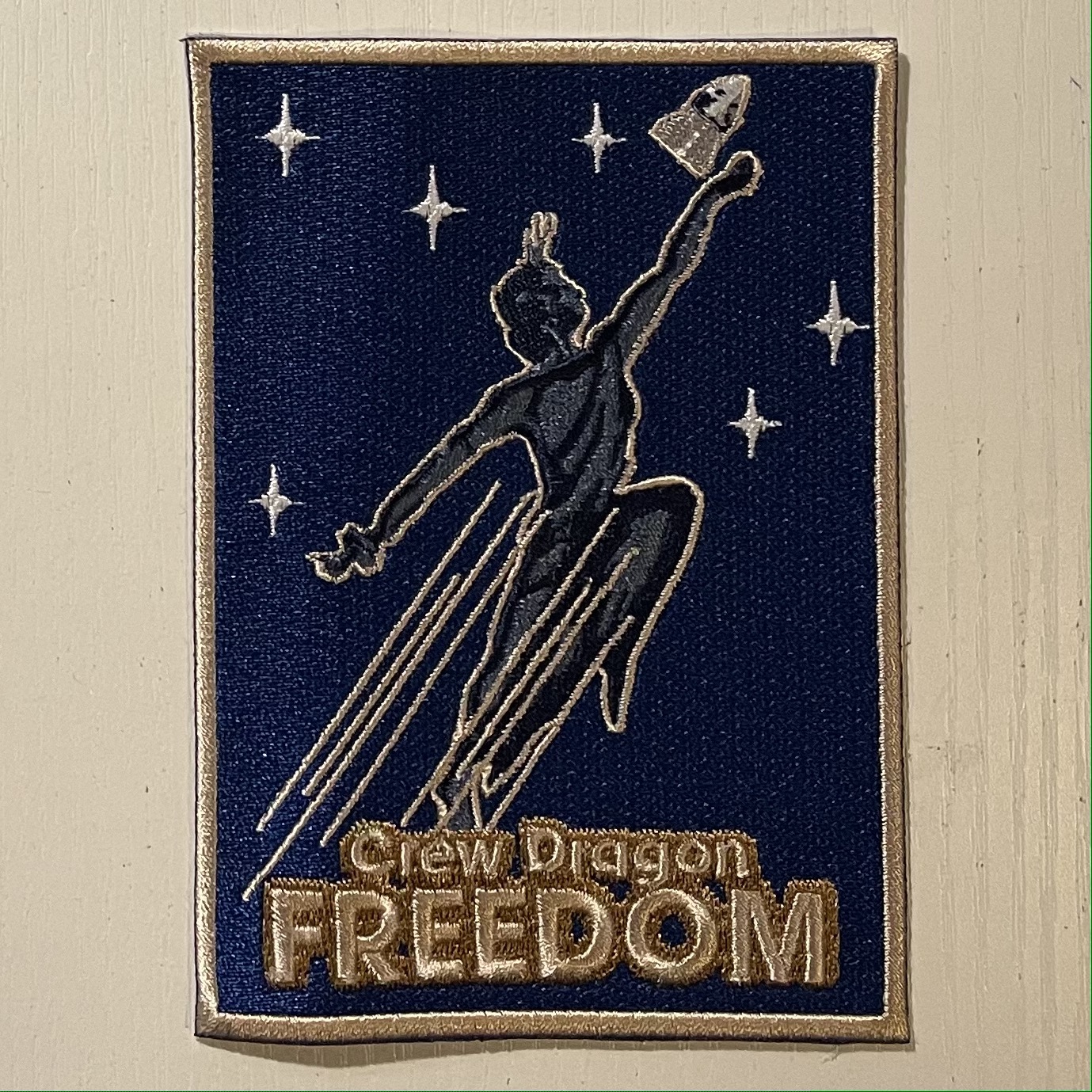 Crew Dragon Freedom Commemorative Patch | Retrorocket Emblems